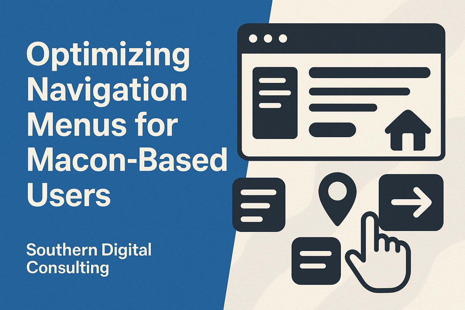 Optimizing Navigation Menus for Macon-Based Users - Southern Digital Consulting